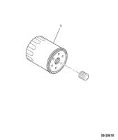 China 02/630935 Element engine oil filter JCB parts for sale