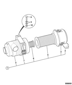 China 32/919001 Element air filter, main JCB parts for sale