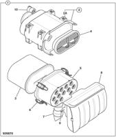 China 32/925683 Element Air Filter Safety JCB parts for sale