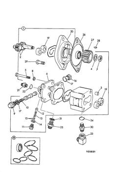 China 20/203600 Pump JCB parts for sale