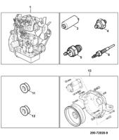 China 716/30086 Solenoid fuel shut-off 24Volt JCB parts for sale