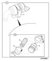 China 32/919902 Element air filter JCB parts for sale