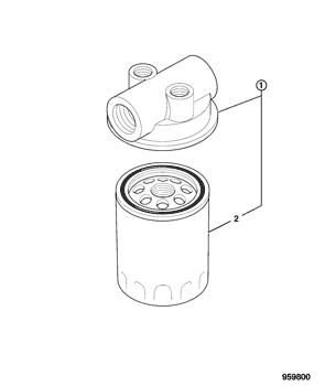China KNJ0288 Element oil filter JCB parts for sale