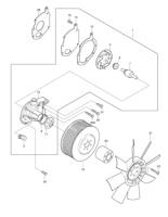 China 65.06500-6138B WATER PUMP ASS'Y Doosan parts for sale
