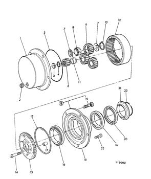 China 907/50000 Bearing JCB parts for sale