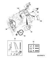 China 701/42700 Switch 3 Postion Selector JCB parts for sale