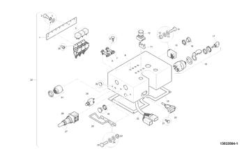 China 336/A0347 Key JCB parts for sale