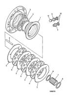 China 450/10211 Plate friction JCB parts for sale
