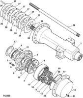 China 458/20285 Plate brake counter JCB parts for sale