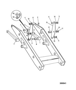 China 811/70002 Pin pivot plain JCB parts for sale