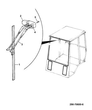 China 332/A2374 Motor wiper JCB parts for sale