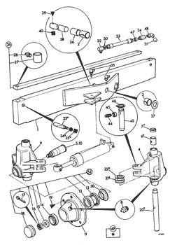 China 191/00618 Pin king JCB parts for sale