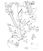 China 811/50369 Pin Pivot 45X290MM JCB parts for sale