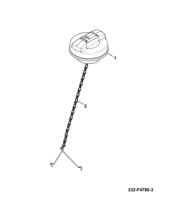 China 332/F8215 Cap Filler,Vented Diesel Locking JCB parts for sale