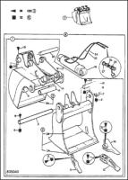 China 1019/2019 Pin pivot 44.45/44.35 x 184 JCB parts for sale