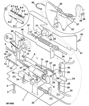 China 716/30091 Solenoid Engine stop JCB parts for sale