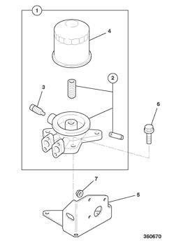China 02/800844 Filter oil assembly JCB parts for sale
