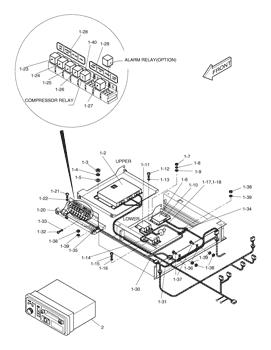 China 2543-1041 CONTROLLER;EPOS-V Doosan parts for sale
