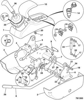 China 238/00071 Controller Assembly handle and valve JCB parts for sale