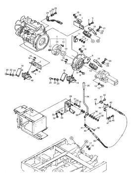 China 2215-1022A PUMP FLANGE ASS'Y Doosan parts for sale