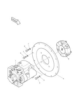 China 2401-1212 PUMP ASS'Y Doosan parts for sale