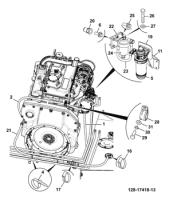China 320/07280 Filter Fuel Assembly JCB parts for sale