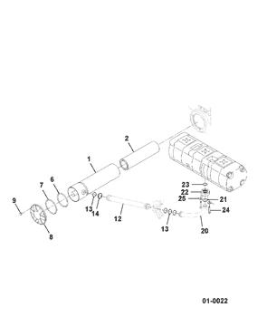 China 581/18098 Filter oil JCB parts for sale