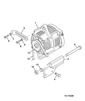 China 02/291076 Screw JCB parts for sale