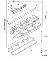 China 02/630167 Screw adjusting JCB parts for sale