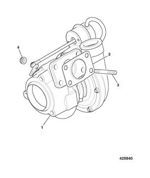 China 02/202490 Turbocharger JCB parts for sale