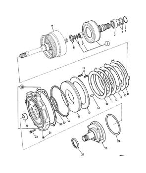 China 04/500204 Washer thrust JCB parts for sale
