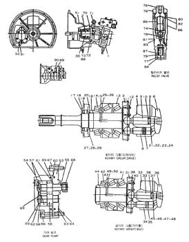 China 1100139315 SHAFT Doosan parts for sale
