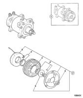China 123/04998 Compressor 12v JCB parts for sale