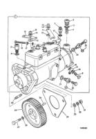 China 02/101729 Gear injection pump JCB parts for sale