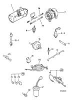 China 331/34608 Cable stop solenoid JCB parts for sale