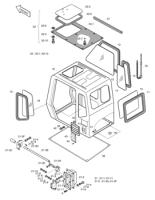 China 2161-1870B PANEL;INTERIOR Doosan parts for sale
