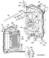 China 332/C5000 Radiator assembly mT3 JCB parts for sale