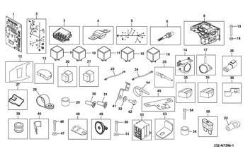 China 332/N6938 Harness engine JCB parts for sale