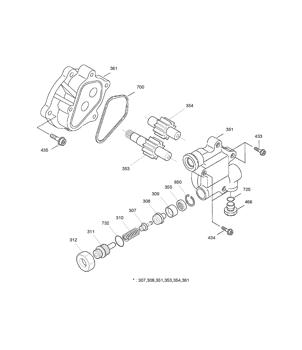 China 206994 O-RING 1BG80 Doosan parts for sale