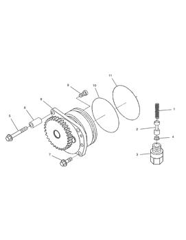 China 3033247 O-RING Doosan parts for sale