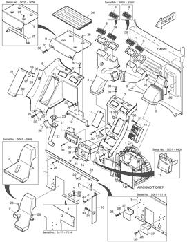China 101546-00015 NOZZLE,REAR Doosan parts for sale