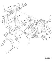 China 477/42400 Compressor JCB parts for sale