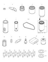 China 400508-00101 CARTRIDGE,FUEL FILTER Doosan parts for sale