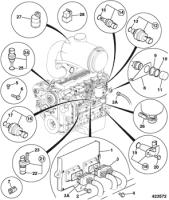 China 02/911368 Cover protective JCB parts for sale