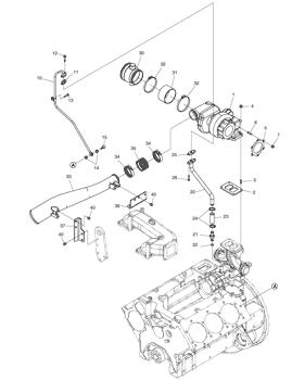 China 65.09100-7109 TURBO CHARGER ASS'Y Doosan parts for sale