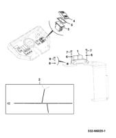 China 332/N0462 Harness edge cutter JCB parts for sale