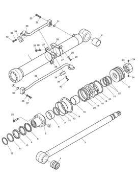 China K9002307 SEAL KIT Doosan parts for sale