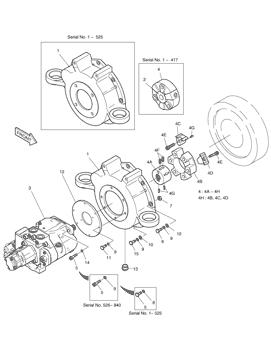 China 2401-9231 MAIN PUMP Doosan parts for sale