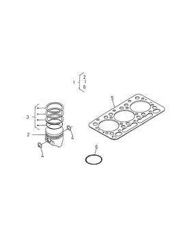 China 16871-0331-0 GASKET;CYLINDER HEAD Doosan parts for sale