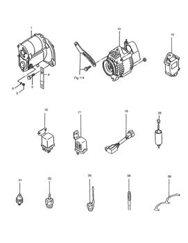 China 028181-2300 BOLT;STARER FIX Doosan parts for sale